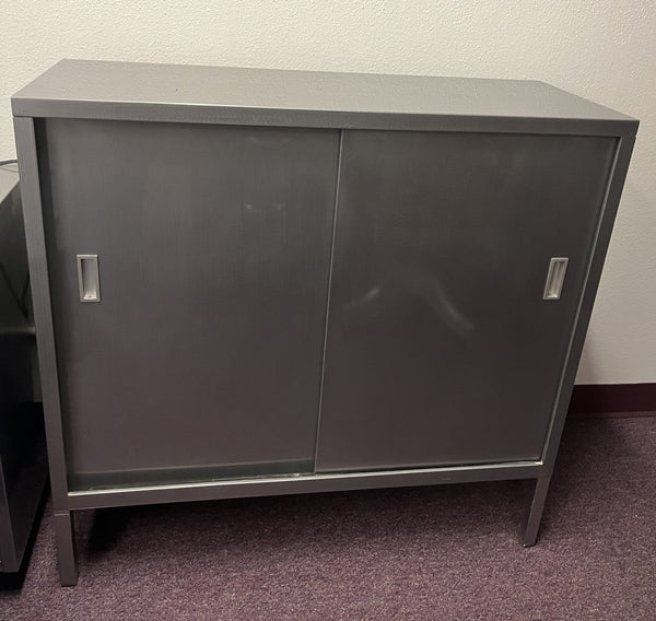 Vintage mini storage tanker credenza - Retro Office Inc